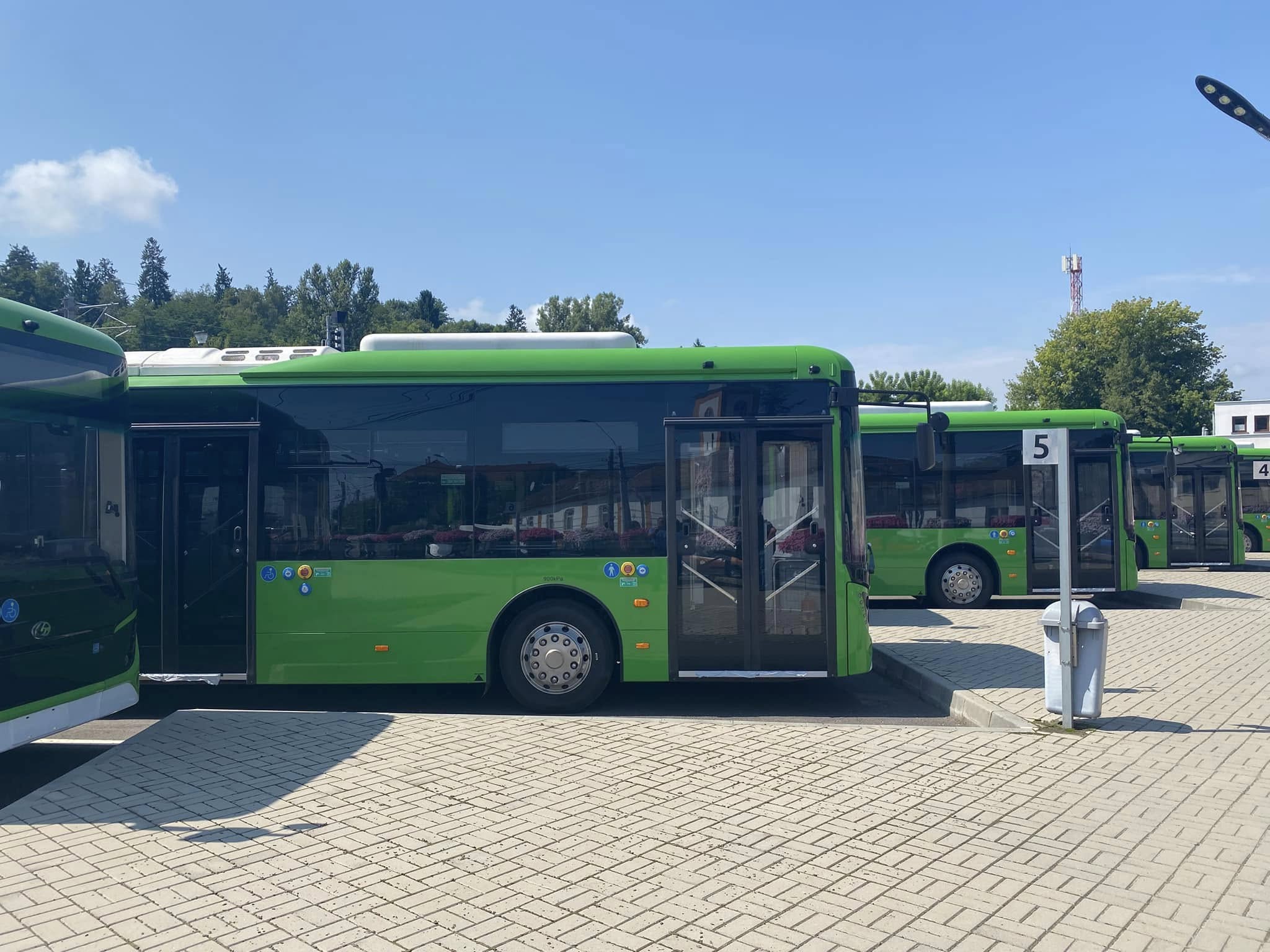 Au sosit autobuzele electrice pentru ADI Nord Trans